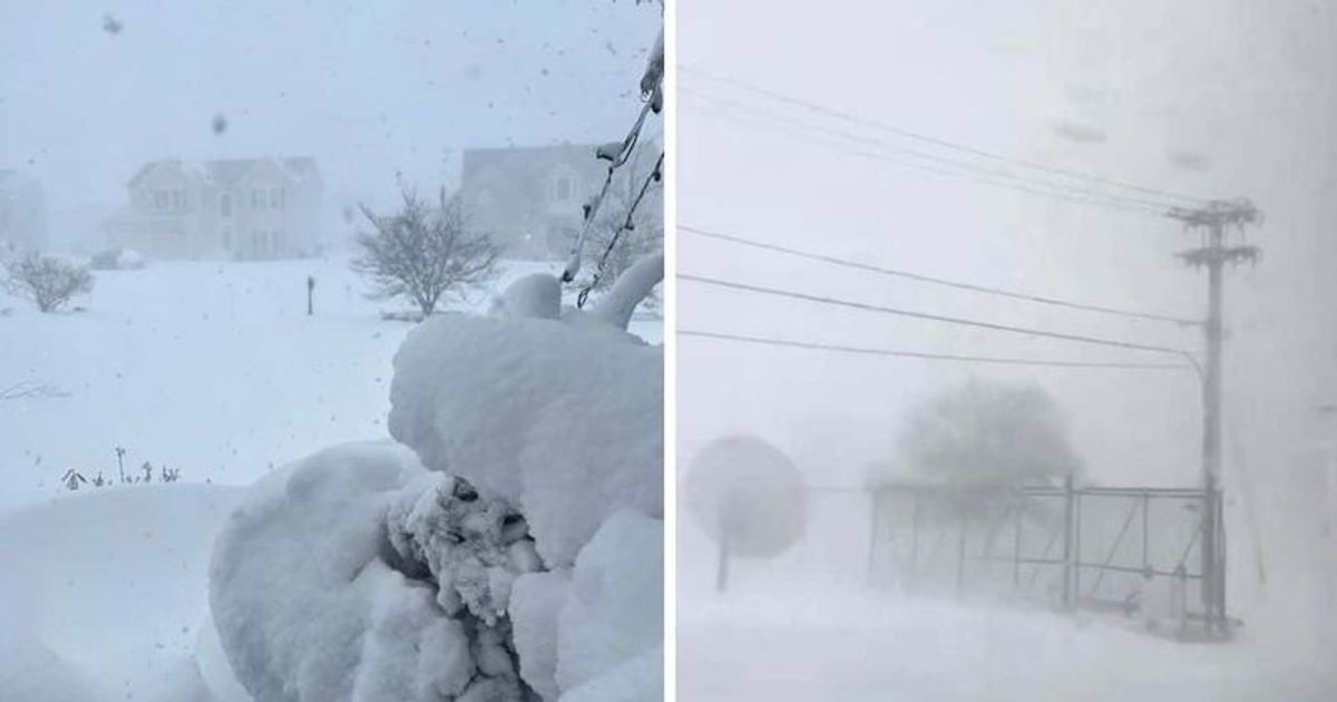 Buffalo Blizzard: Horrifying pics show devastation caused by bomb ...