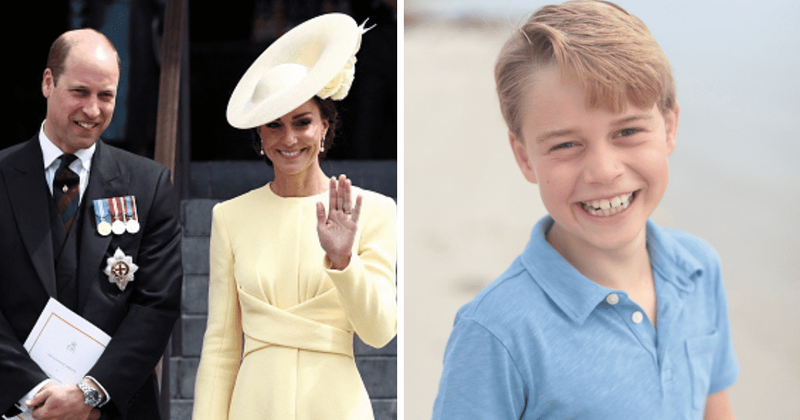 'Takes after mommy': Fans ADORE 'artist' George after William and Kate ...