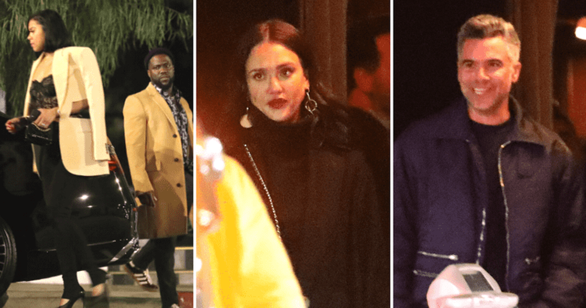 Kevin Hart and wife Eniko spotted on double date with Jessica Alba and ...