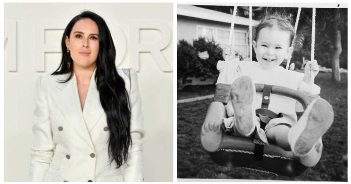 'Sending love to Baby Rue': Rumer Willis writes to her younger self as ...
