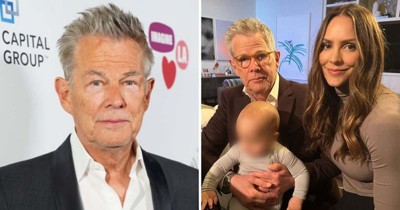 'I won't be around when he's 40 or 30': David Foster admits he struggles to raise baby son at 73 ...