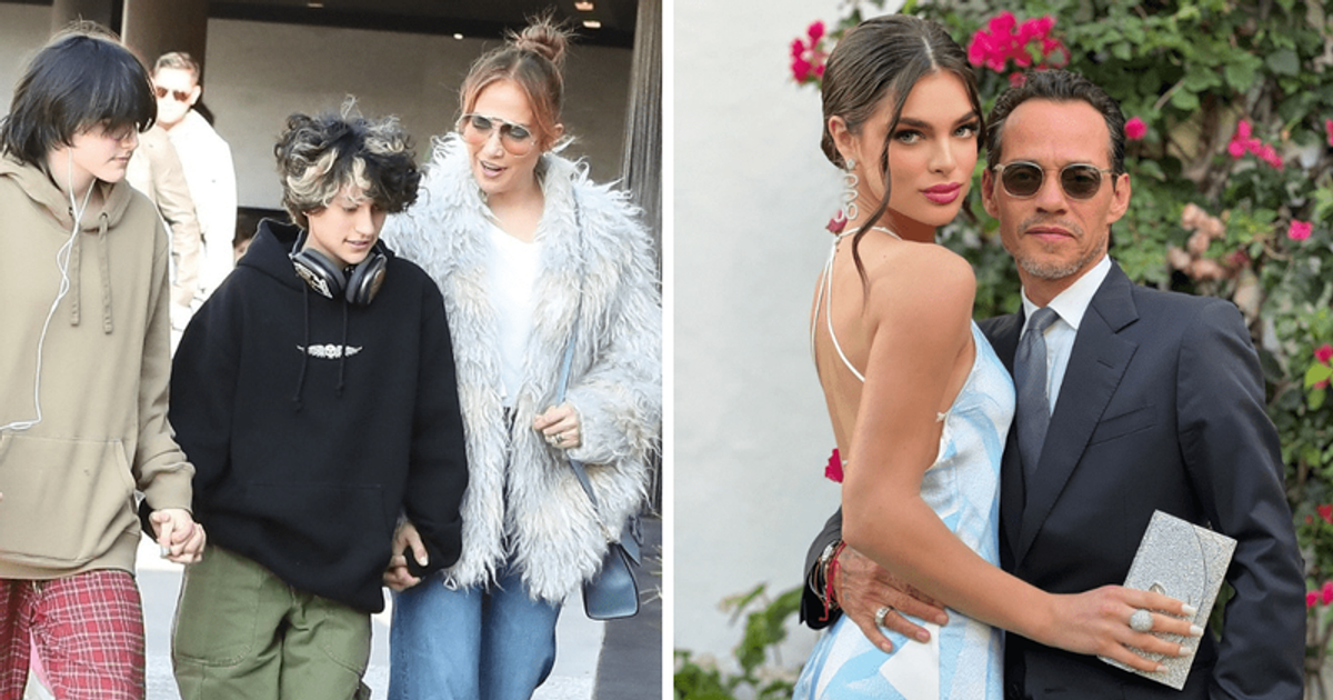 Emme Muniz skips dad Marc Anthony's wedding for a movie outing with ...