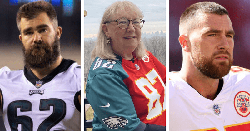 Who is Donna Kelce? Meet first mom in history to have two sons play against each other in Super ...