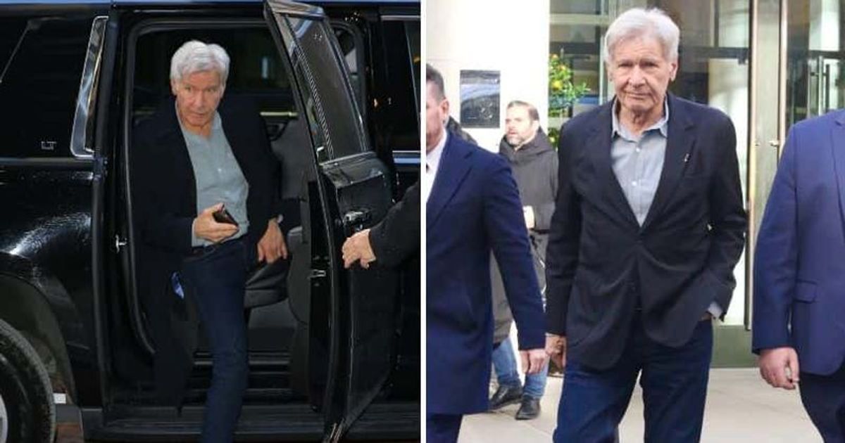 Harrison Ford, 80, looks sprightly in dapper suit as he promotes ...