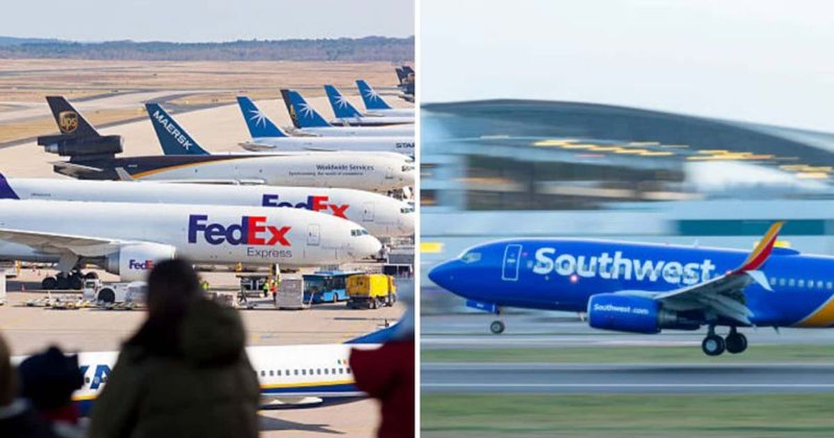 TERROR IN TEXAS: FedEx, Southwest planes narrowly avoid collision after ...