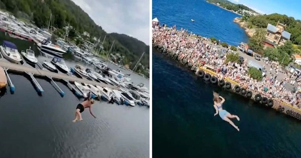 What is 'death diving'? Internet astonished as Norway's extreme sport ...