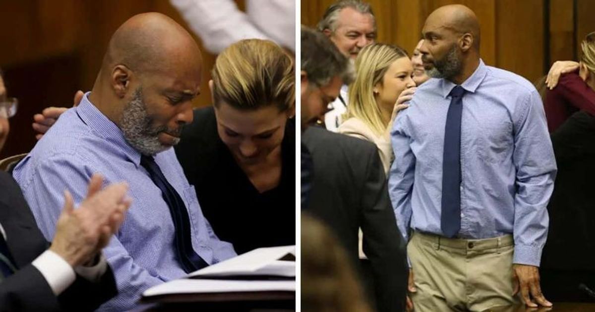 Lamar Johnson EXONERATED! Man who spent 28 years in prison in tears ...