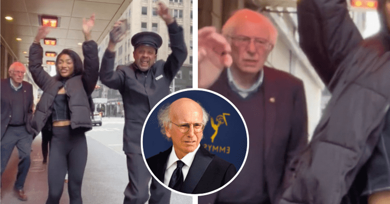 Bernie Sanders is NOT IMPRESSED at being in TikTok video as Internet ...