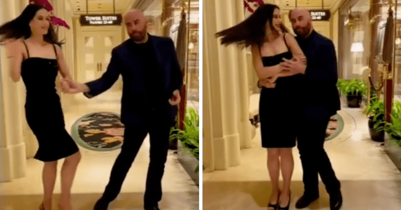 John Travolta twirls daughter Ella Bleu in sublime video of birthday ...