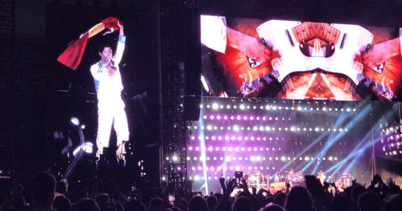 Harry Styles waves Aboriginal flag on ‘Love On Tour’ stage sending ...