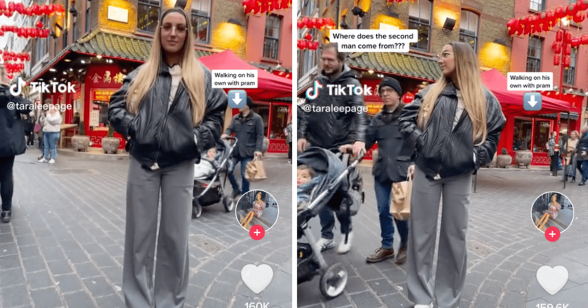 Time travel or clever editing? Woman's social media video of ...