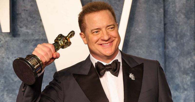 Brendan Fraser gives a shoutout to autistic son at Oscars 2023 | MEAWW