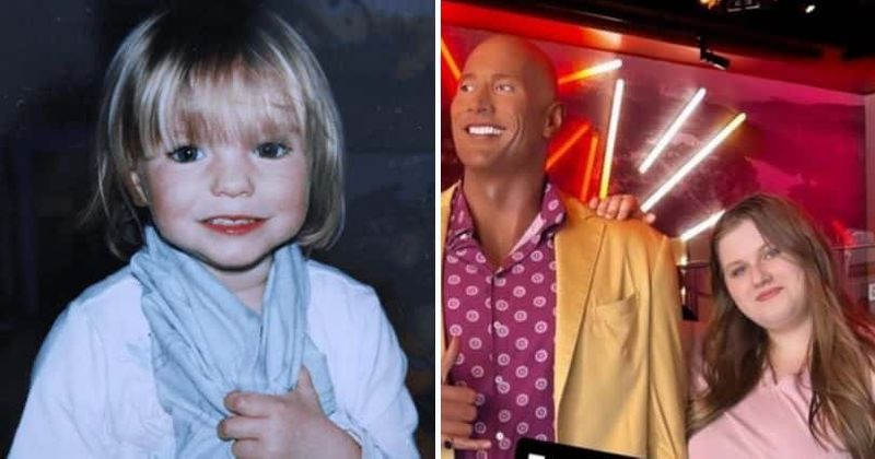 Julia Wandelt who claims to be Madeleine McCann cosies up to ‘The Rock ...