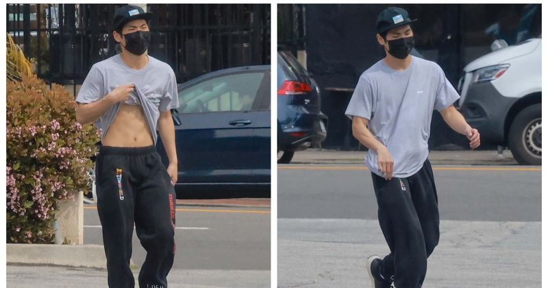 Pax Jolie-Pitt, 19, flashes chiseled abs during rare LA outing | MEAWW