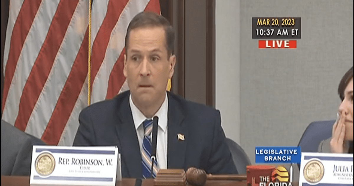 Will Robinson: Florida state representative pranked with raunchy fake names during committee ...