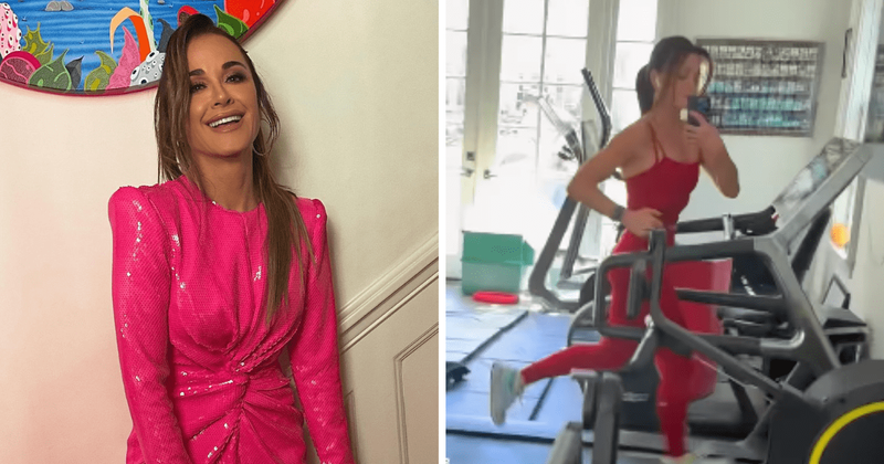 Kyle Richards reveals 'lazy day' workout plan amid Ozempic rumors | MEAWW