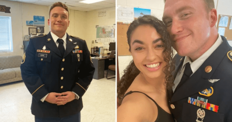 Slain Black Hawk crash victim Caleb Gore's wife pregnant with their ...