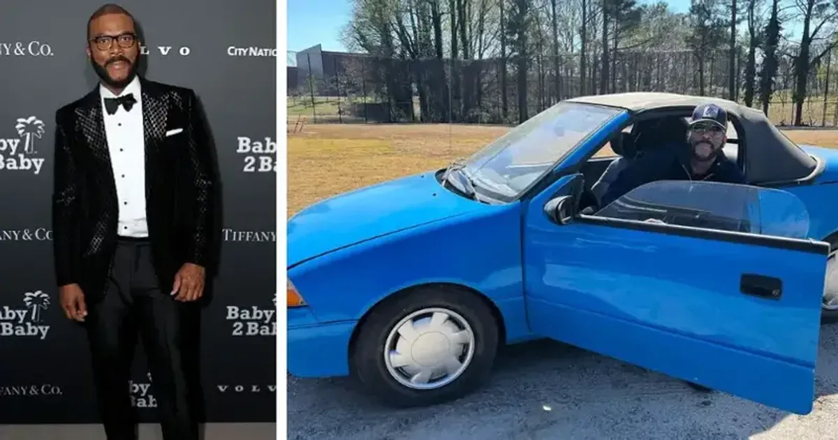Tyler Perry's car resembles one he slept in as a homeless man | MEAWW