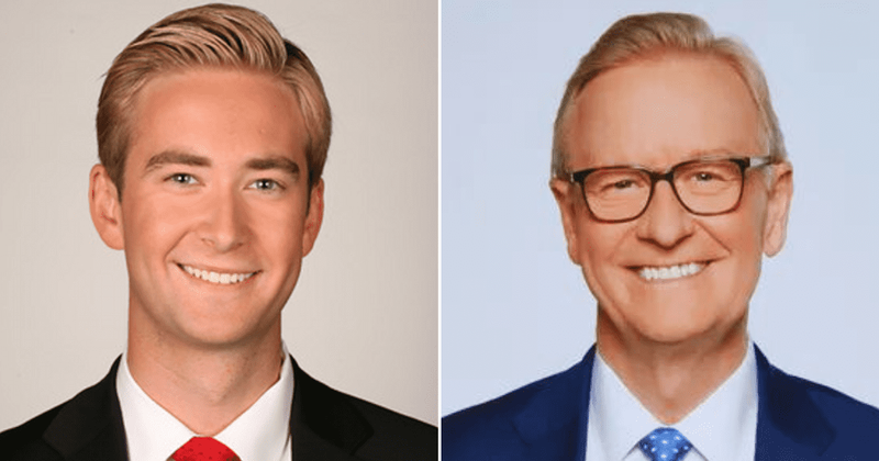 Peter Doocy a carbon copy of dad Steve Doocy in Easter photos | MEAWW