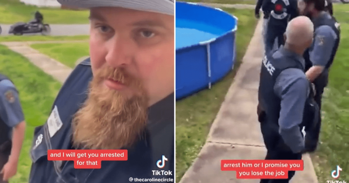 Denton PD to probe officers after TikTok video shows them turn blind ...