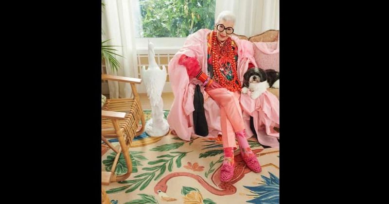 Iris Apfel: Check out 101-year-old fashion icon's ruggable collection ...