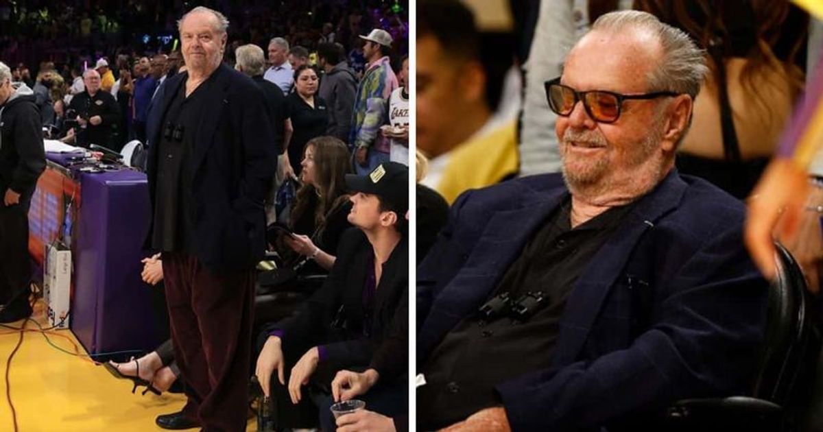 Fans over the moon as Jack Nicholson seen courtside at Lakers game | MEAWW