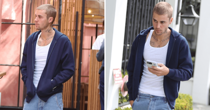 Justin Bieber Doing The Middle Finger