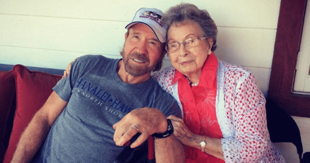 Who is Chuck Norris's mother? Legend honors Wilma Norris Knight as she ...