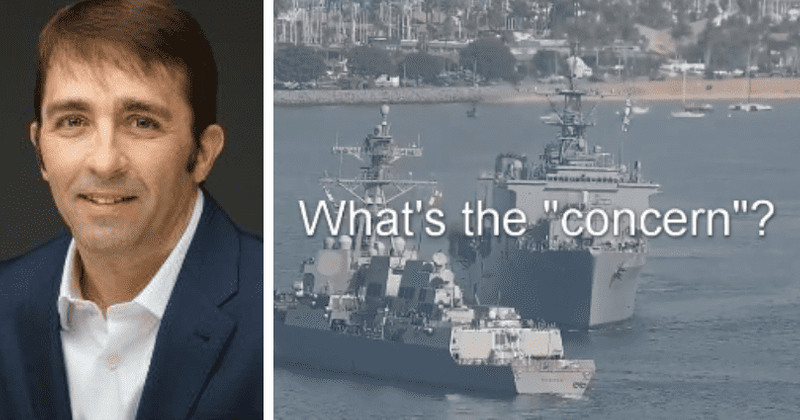 Who is Barry Bahrami? Livestreamer who caught Navy ships nearly ...