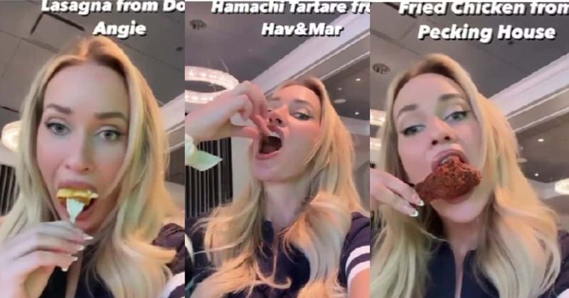 Golf influencer Paige Spiranac shares tempting tasting menu | MEAWW