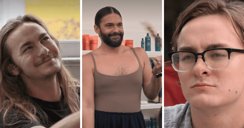 Jonathan Van Ness' transformation on frat boy Josh A gets thumbs down ...