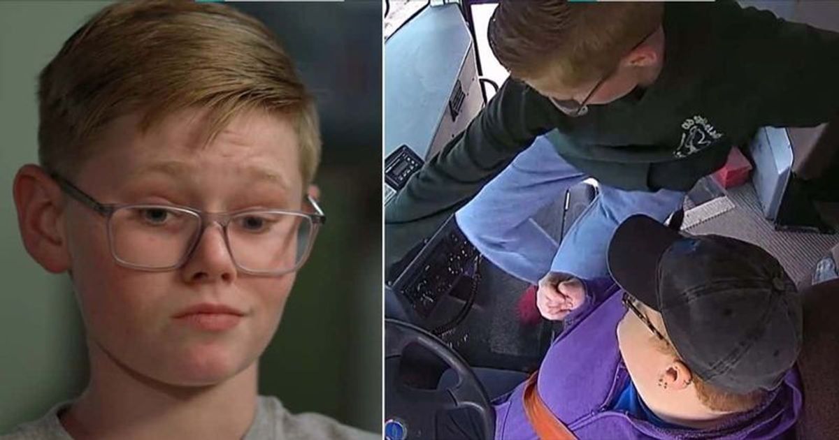 Dillon Reeves, 13, stops school bus and saves students' lives | MEAWW