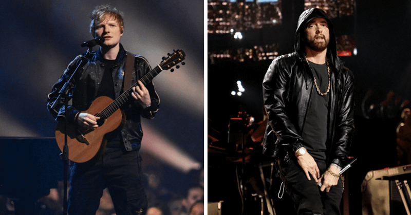 Ed Sheeran claims Eminem 'cured' his childhood stutter | MEAWW