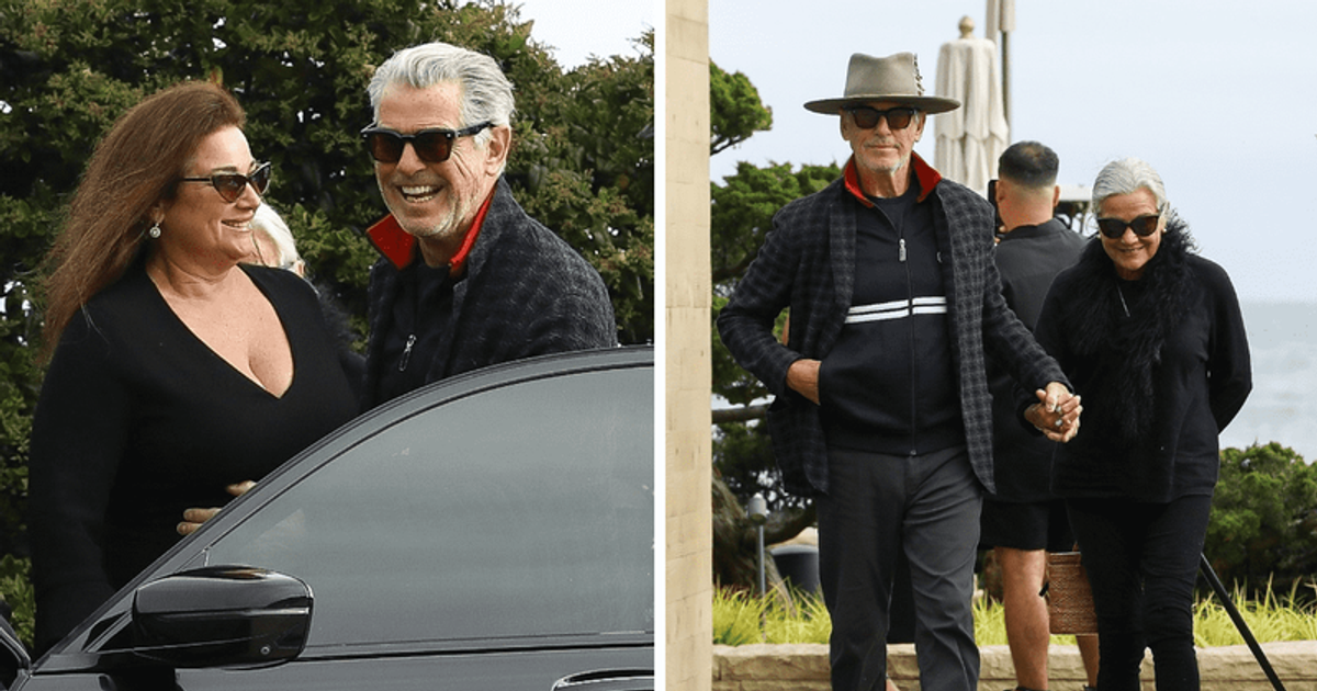 Pierce Brosnan turns 70: Actor treats wife and mom to lunch at Nobu on ...