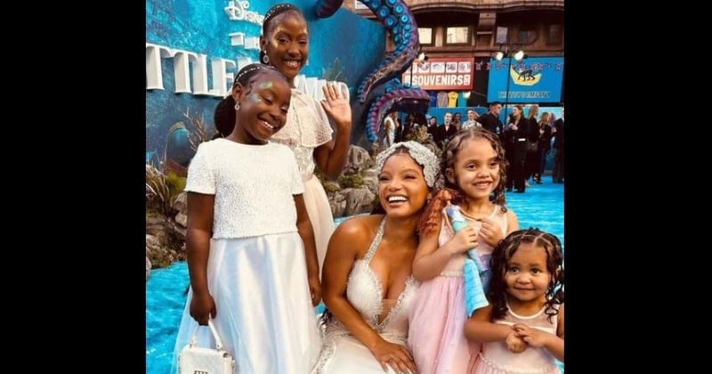 'The Little Mermaid' star Halle Bailey says she 'sobbed uncontrollably ...
