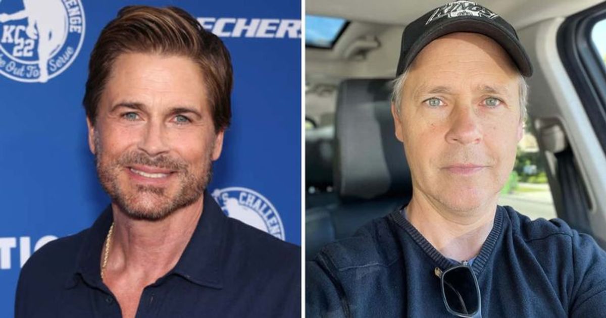 Rob Lowe surprises fans as he poses with younger sibling Chad Lowe in ...