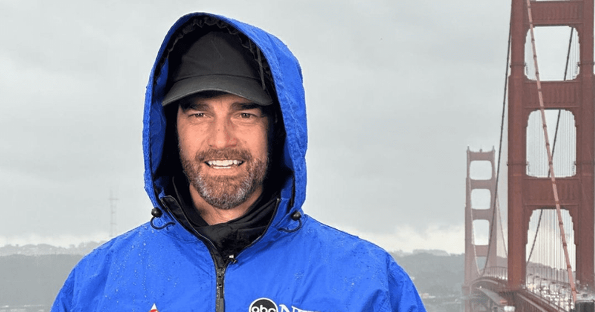 GMA's Rob Marciano spends quality time with children Mason, 4, and ...