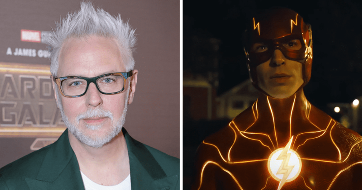 James Gunn says ‘The Flash’ is 'one of the best superhero movies ...