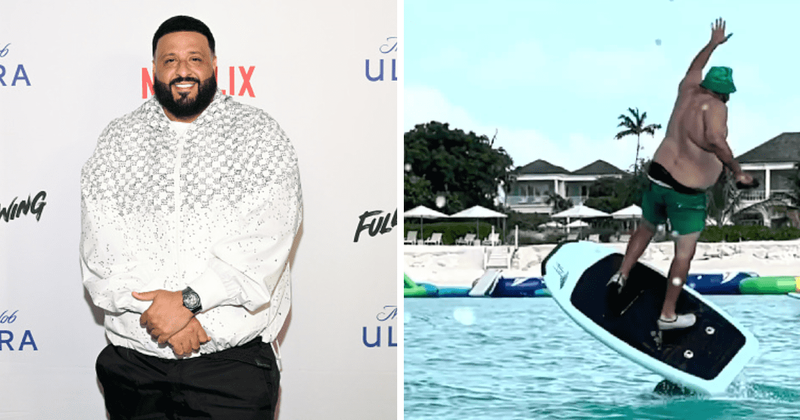 DJ Khaled shares footage of surfing accident, says he's in 'so much ...