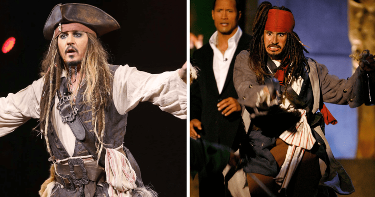 Johnny Depp's 'Pirates of the Caribbean' stunt double recalls how actor ...