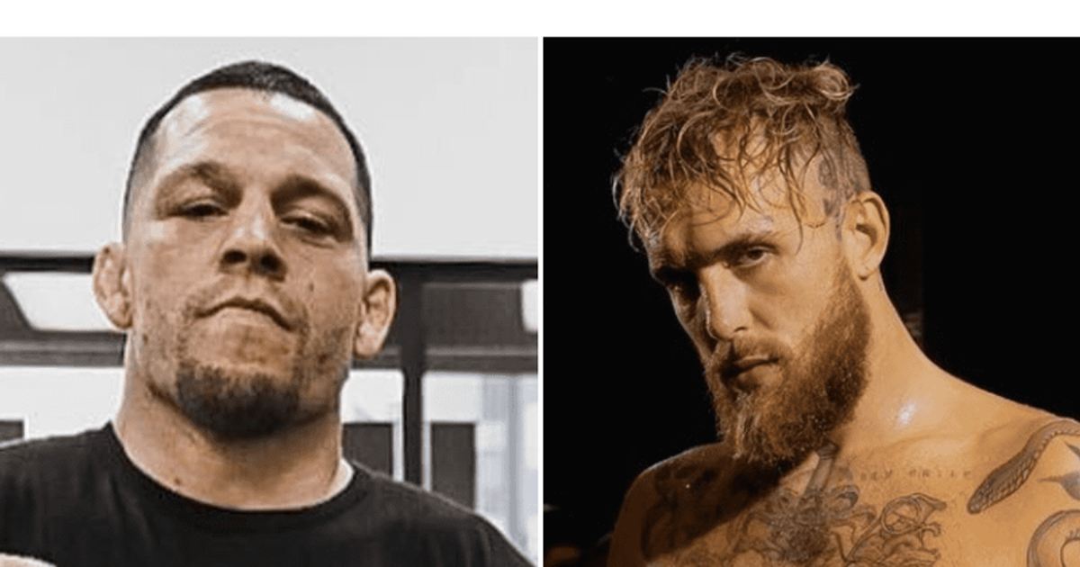 Nate Diaz changes mind, retracts 10-round fight offer he made Jake Paul ...