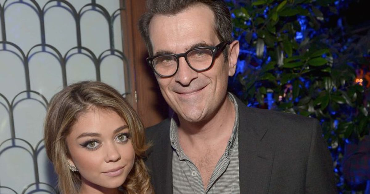 Sarah Hyland posts sweet Father's Day pic with her 'Modern Family' dad ...