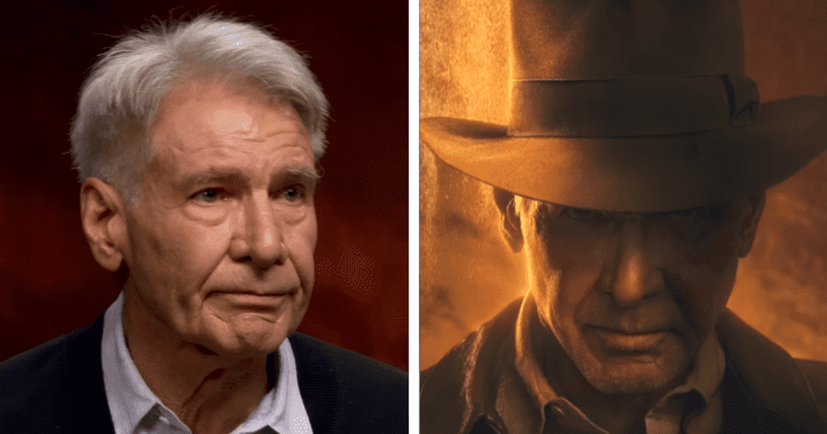 Harrison Ford gets teary-eyed while describing Indiana Jones' 40-year ...