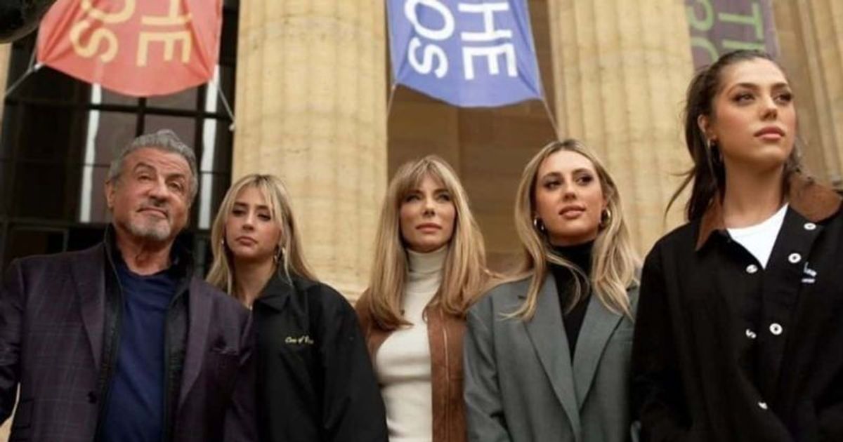Sylvester Stallone compares his daughters Sophia and Sistine's 'Family ...
