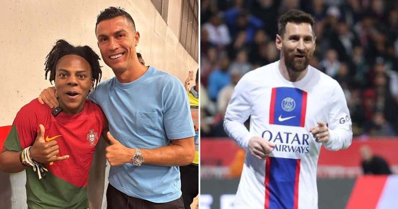 Has IShowSpeed left Cristiano Ronaldo to embrace Lionel Messi? YouTuber ...