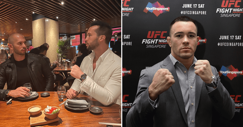 Tristan Tate thanks UFC champion Colby Covington for praising him and ... Tristan Tate thanks UFC champion Colby Covington for praising him and ...