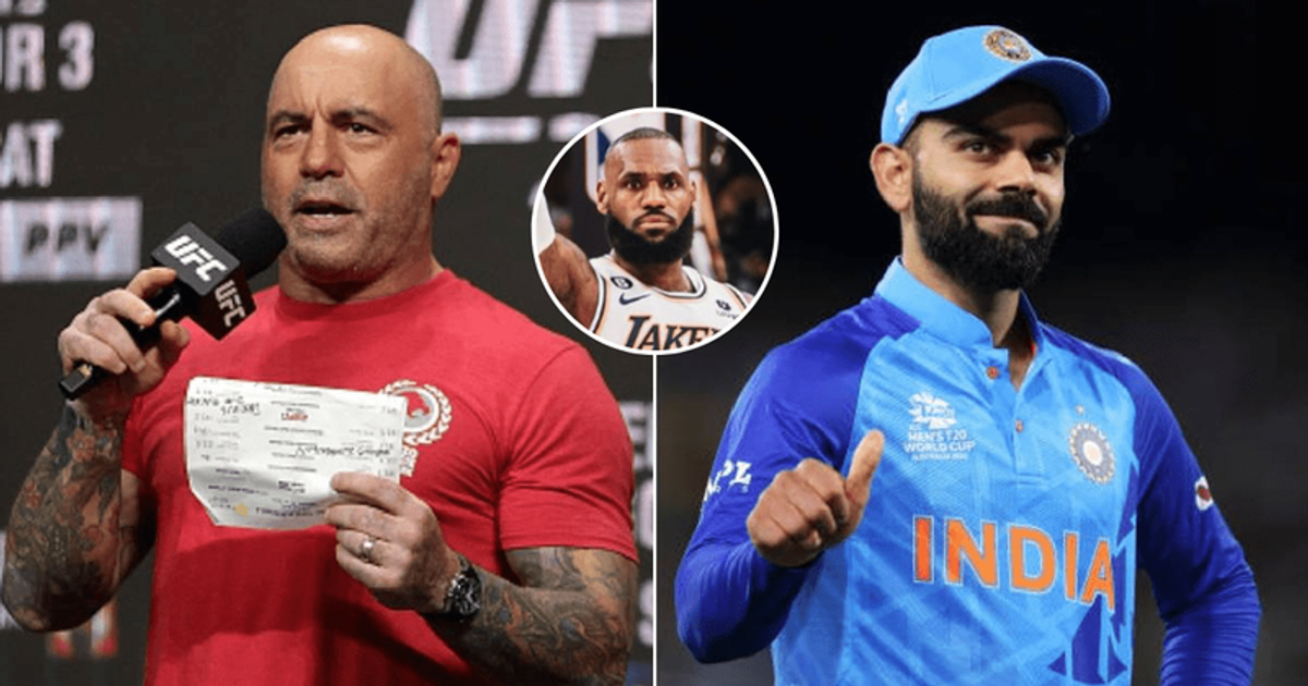 Joe Rogan left in awe as Virat Kohli's colossal fan base outshines ...