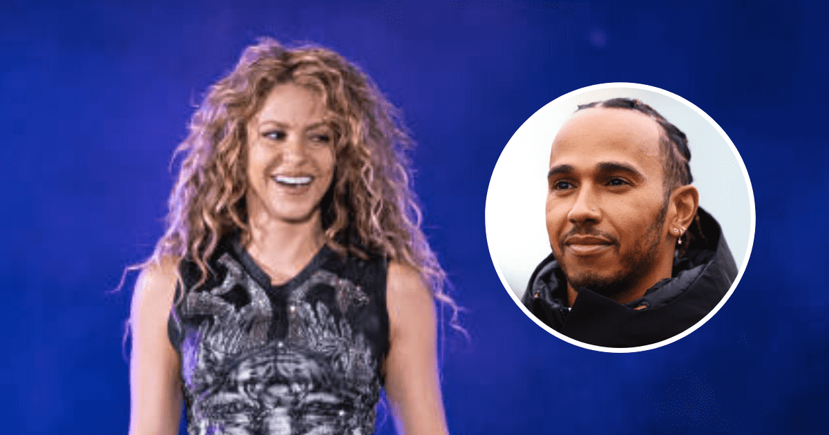 Did Shakira just confirm romance with Lewis Hamilton? Singer lip-syncs ...