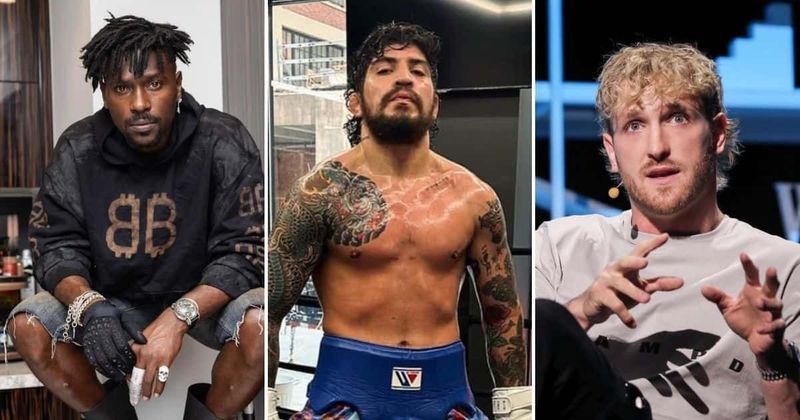 Antonio Brown Joins Dillon Danis In Trolling Logan Paul Intensifying