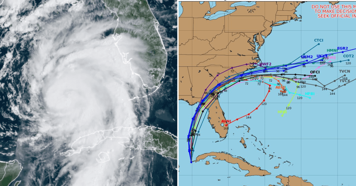 Can Idalia loop back to Florida? Sphagetti models explore possibilty of ...